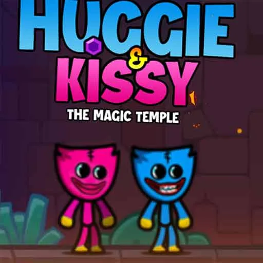 Huggie & Kissy -The Magic Temple | Just Hot Games